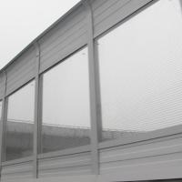 China Durable UV Resistant Acrylic Bird Guard Noise Barrier 26dB Sound Insulation for sale