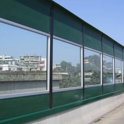 China Clear Polycarbonate Sound Barrier Wall 2-50mm Thickness 92.7% Transparency for Highway Noise Reduction for sale