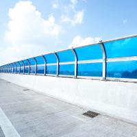 China PMMA Acrylic Sheet 4ftx8ft Sound Barrier Fence 92% Light Transmission 2mm-50mm Thickness for sale