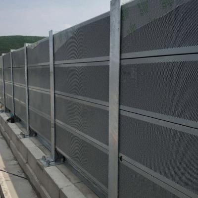China Aluminum Perforated Acoustic Panel Sound Barrier for Garden Decoration 1.5mm Thickness for sale