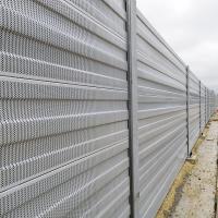 China Waterproof Perforated Metal Acoustic Panel Noise Barrier 2000x500x80mm Galvanized Steel for sale