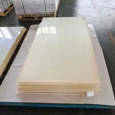 China White PMMA Sanitary Acrylic Sheet Panels 3mm 5mm for Bathtub for sale