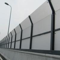 China Highways Perforated Metal Acoustic Panels Sound Barrier Fence Sheets 26dB for sale