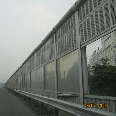 China UV Protected Acrylic Noise Barrier Fence 15mm 20mm Soundproof Panel for sale