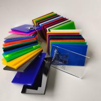 China High Glossy Cast Acrylic Sheet 1.2g/cm3 Density Waterproof for Signs Lamphouse for sale