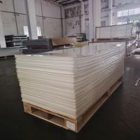 China 1220x2440mm Mitsubishi MMA White Sanitary Acrylic Sheet for Bathtub 1-300mm for sale