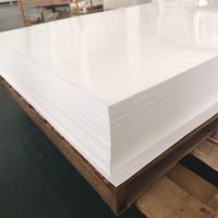 China 4 X 8ft Cast Acrylic Sheet White 3mm For Shower Room for sale
