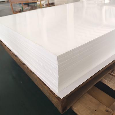 China 4 X 8ft Cast Acrylic Sheet White 3mm For Shower Room for sale
