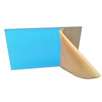 China Blue Translucent Anti UV Acrylic Sheet 1220x2440mm Sign Grade PMMA Panel for sale
