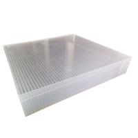 China Mitsubishi MMA Transparent Noise Barrier 2050x3050mm Translucent Traffic Sound Barrier for sale