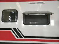 China Rectangle Shape RV Window Acrylic Sheet with High Weather Resistance 3mm Thick for sale