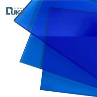China Unbreakable Translucent Light Blue Cast Plexiglass Sheet 1.2g/cm3 Density for sale
