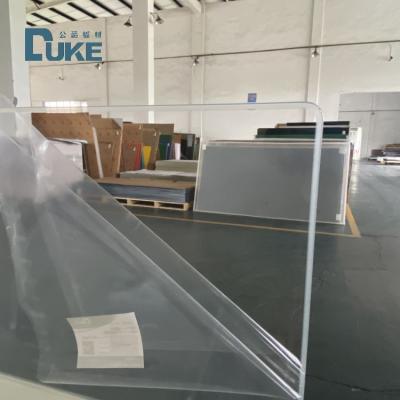 China Duke Optical-Grade Cast Acrylic Sheet 100% Virgin Mitsubishi MMA High Clarity 92% Mirror Precision 10mm 2mm UV Board for sale