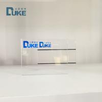 China 100% Virgin Cast Acrylic Sheet 5mm to 20mm Thickness Durable Sound Barrier Panel for sale