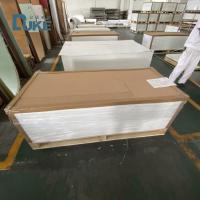 China DUKE Sanitary Grade Anti-Mold 3mm White PMMA Bathtub Cast Acrylic Sheet Customizable Cutting Service for sale