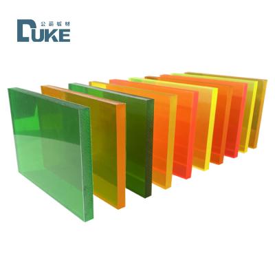 China Cast Fluorescent PMMA Acrylic Panel 1.8-40mm Thickness for Custom LED Advertising Sign Decoration Board for sale
