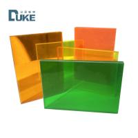 China Custom 50mm Cast PMMA Heat Resistant Fluorescent Panel 12mm 10mm 20mm Acrylic Sheet for sale