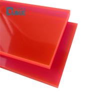 China Customizable Fluorescent PMMA Sheet 93% Light Transmittance Acrylic Panel for LED Advertising Light Box Signs for sale