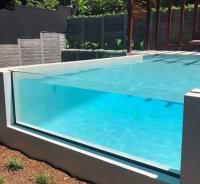 China Cast Acrylic Swimming Pool Panel 40-150mm Thick UV Resistant Clear Acrylic Sheet for sale