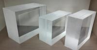 China Cast Acrylic Sheet 40-150mm Thick for Aquarium Swimming Pool Custom Size High Transparency for sale