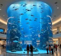 China Cast Acrylic Sheet 40-150mm Thick for Aquarium Swimming Pool Custom Size High Transparency for sale