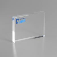 China Nano LGP Sheet Edge Lit Clear Acrylic Light Guide Plate 91% Transmittance for Backlighting for sale