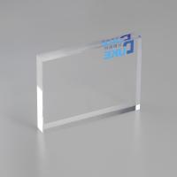 China Nano LGP Sheet Edge Lit Clear Acrylic Light Guide Plate 91% Transmittance for Backlighting for sale