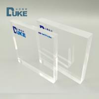 China 8mm Clear PMMA Cast Acrylic Sheet Heat Resistant Custom Size Laser Cutting UV Printing for sale