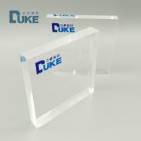 China High Clarity Optical Cast Acrylic Sheet 92% Light Transmission Virgin Mitsubishi MMA Custom Cutting for sale