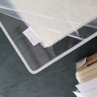 China 8mm Clear PMMA Cast Acrylic Sheet Heat Resistant Custom Size Laser Cutting UV Printing for sale