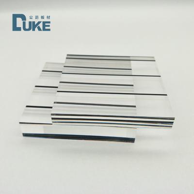 China High Transparency Soundproof Acrylic Sheet 8mm 16mm 20mm Bending Strength 98% for Highway for sale