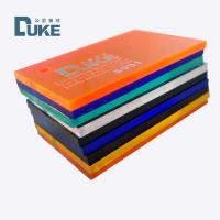 China Duke 100% Virgin Cast Acrylic Sheet 1.8-40mm Thickness Custom Colors for Advertising for sale