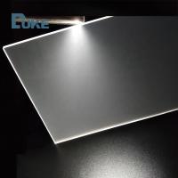 China Mitsubishi Transparent LGP Acrylic Sheet LED Panels - 0.2mm Tolerance, 60 Color Options for Lighting Applications for sale