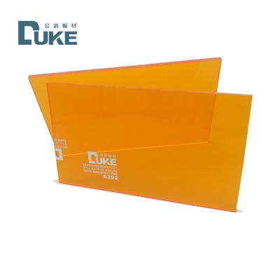 China DUKE 4x6 Ft UV Resistant Day Night Acrylic Sheet with 92% Light Transmittance for Billboard Signage for sale