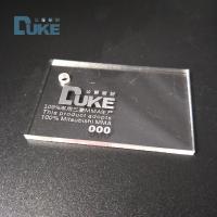 China DUKE LGP Acrylic Sheet PMMA Light Guide Panel - 93% Light Transmittance, -40℃ to +90℃ Temperature Range for sale