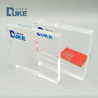 China Clear Plexiglass Panel 93% Light Transmission Custom Laser Cutting Service for Display for sale