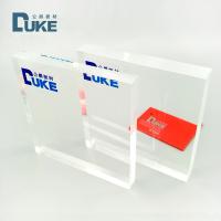 China Clear Cast Acrylic Sheet 93% Light Transmission 1.8-40mm Thickness for Advertising Display for sale