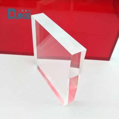 China 25mm Thick Soundproof Acrylic Sheet 30 Rw/dB for Railway Highway Noise Barrier for sale