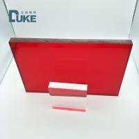 China 8mm Clear PMMA Cast Acrylic Sheet Heat Resistant Custom Size Laser Cutting UV Printing for sale