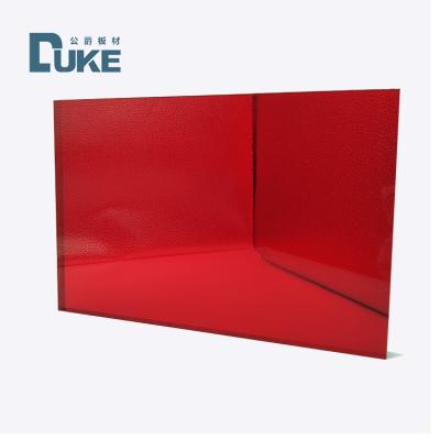 China Aquarium Day Night PMMA Red Mirror Acrylic Sheet 92% Light Transmittance 1mm-6mm for sale