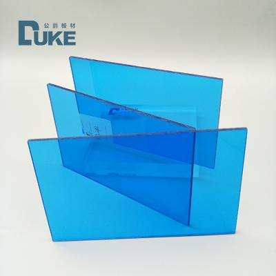 China 92% Transmittance Blue Acrylic Sheet 6mm Thickness - Glossy/Frosted Surface Options for Signage & Displays for sale