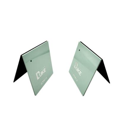 China 1.22m x 2.44m Sky Blue Cast Acrylic Sheet Panel 1.8-40mm Thickness for LED Light Boxes for sale