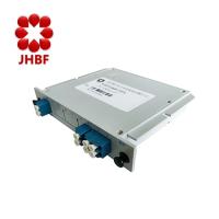 China 8 Channel 1471 To 1611nm CWDM LGX Box Mux Demux Fiber Optic Multiplexer for sale