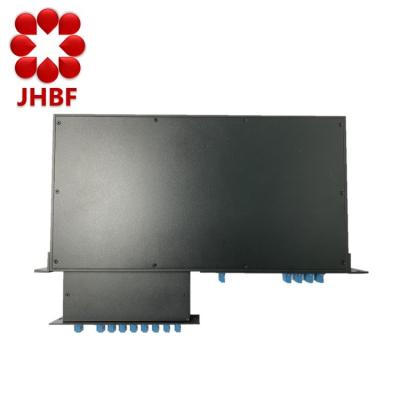 China 4ch/8ch/16ch 1/2U ITU LGX Box DWDM Multiplexer Mux And Demux for sale