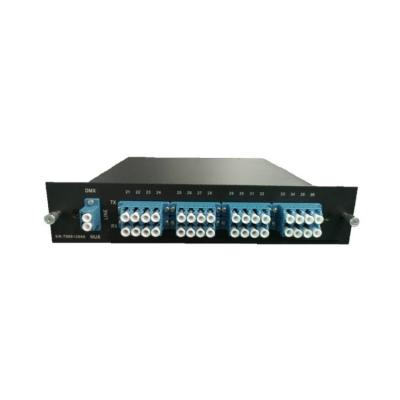 China Non-Adj Isolation 40dB High Reliability 4 Channel ITU LGX Box DWDM Mux Demux for sale
