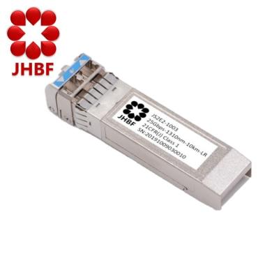 China 25G 1310nm 10km SFP28 Optical Module For 5G Temperature Range Consumption for sale