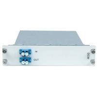 China 1550nm EDFA with DCF Fiber Optic DCM 80km Low Insertion Loss Power Consumption for sale