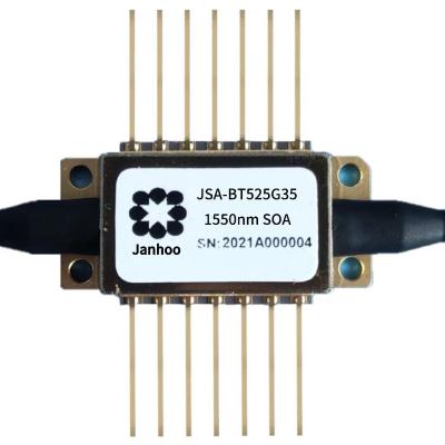 China Janhoo 1550nm G=35dB Butterfly SOA Semiconductor Optical Amplifier for sale