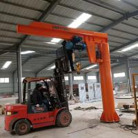 China BZD Type Pillar Mounted Jib Crane 360 Degree Rotation Custom Made High Efficiency for sale
