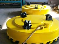 China 20 Tons Lifting Electromagnet , Circular Lifting Magnet Fully Sealed Structure for sale